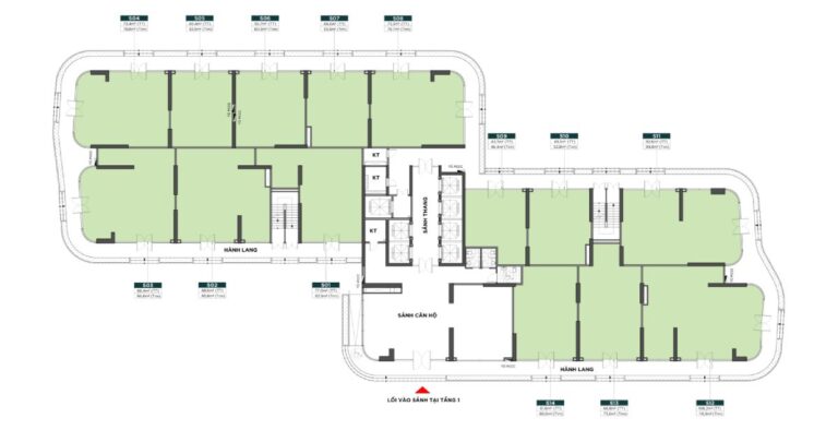 Mặt Bằng Layout The Beverly - Vinhomes Grand Park