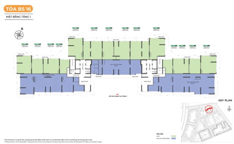 Mặt bằng The Beverly Solari - Mặt bằng layout chi tiết